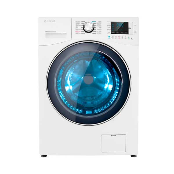 ماشین لباسشویی 8کیلویی اسنوا مدل SWM-D80W - کالا ال سی فروش اقساطی کالا